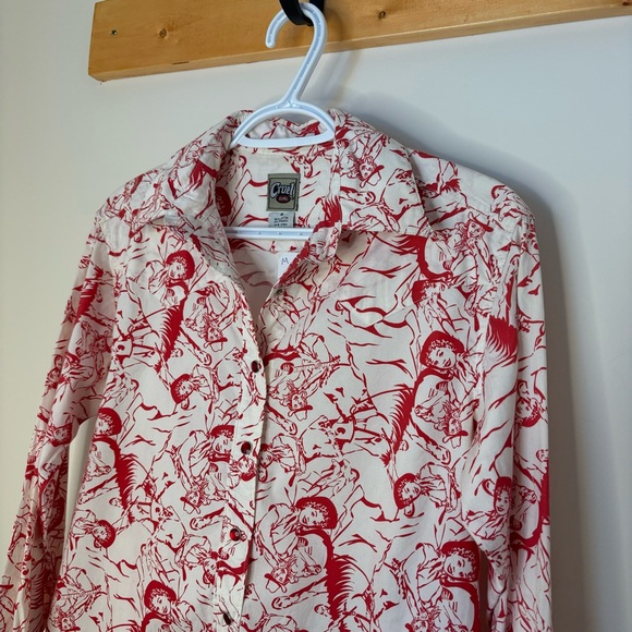 Cruel Girl | Tops | 0 Vintage Cruel Girl Graphic Western Top | Poshmark